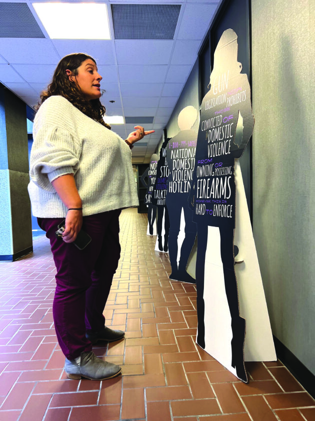 Display of homicide victims at YSU builds awareness of domestic ...